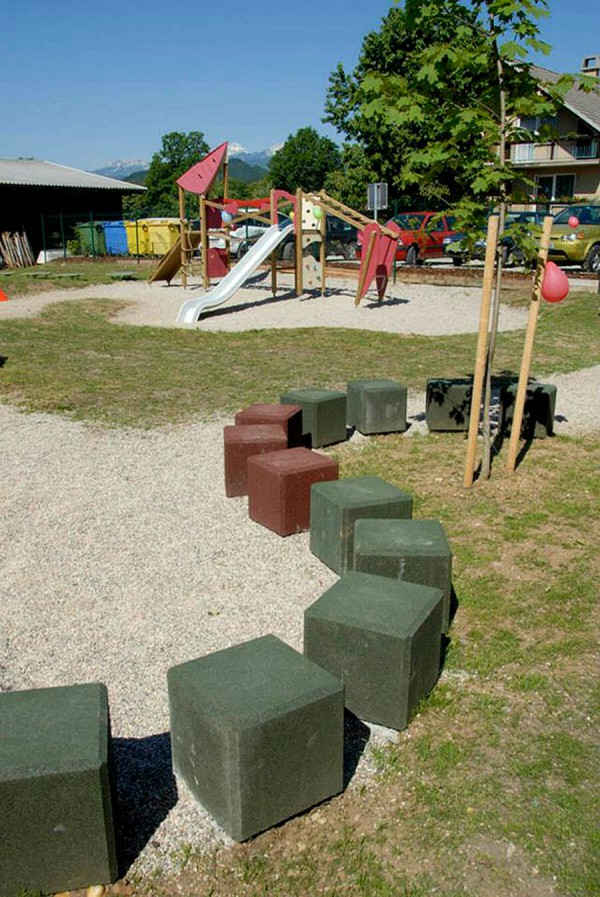 Children's Playground in The Lake Bled Area Of Slovenia
