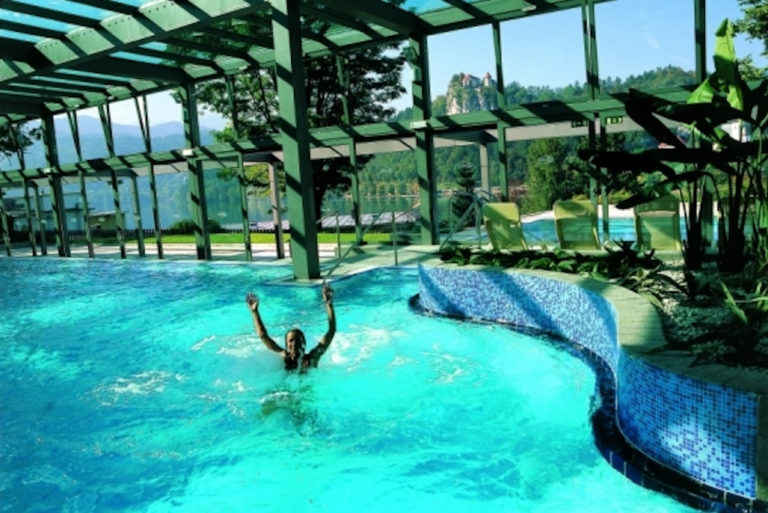 Swimming and Bathing options In The Lake Bled Area In Slovenia